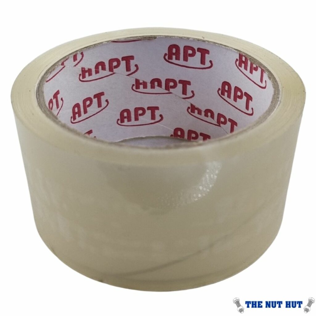 Buff Tape 48mmx50m Clear – The Nut Hut