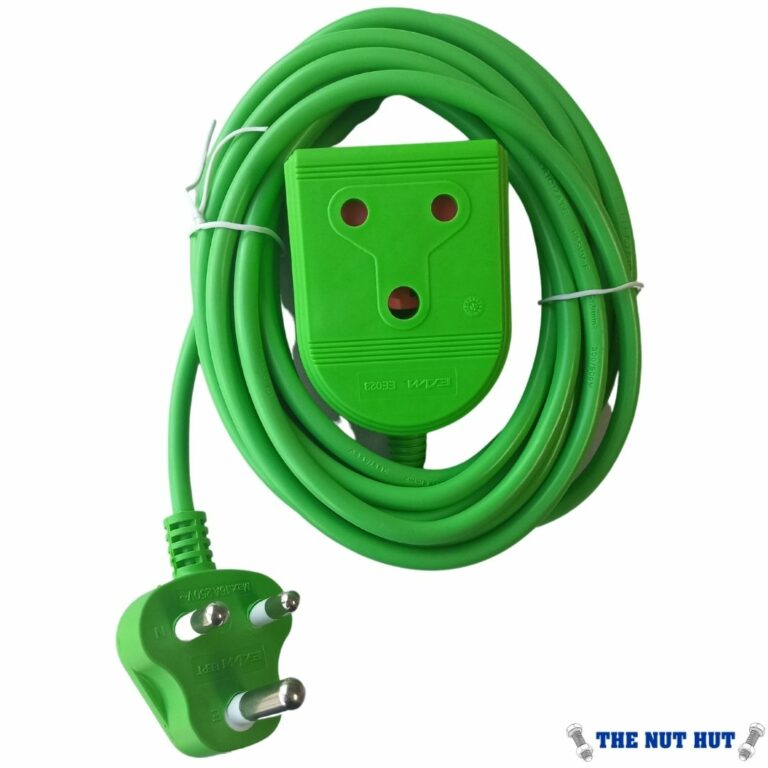 Extension Lead 10Ampx5m Green – The Nut Hut