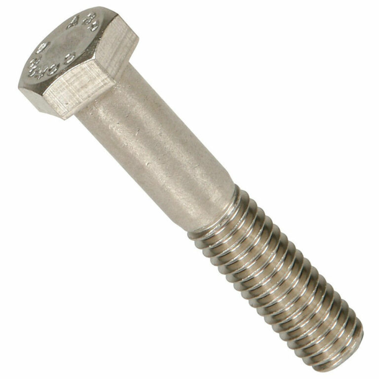 Hex Head Bolts M8x50 A2 SS 304 931 – The Nut Hut