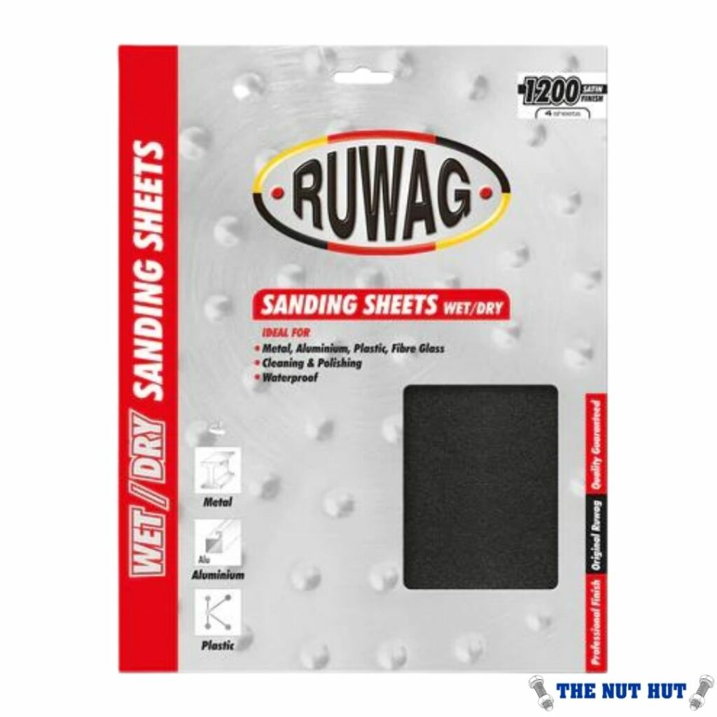 Sandpaper P400 Water Ruwag 4Pce RSW04-10 – The Nut Hut