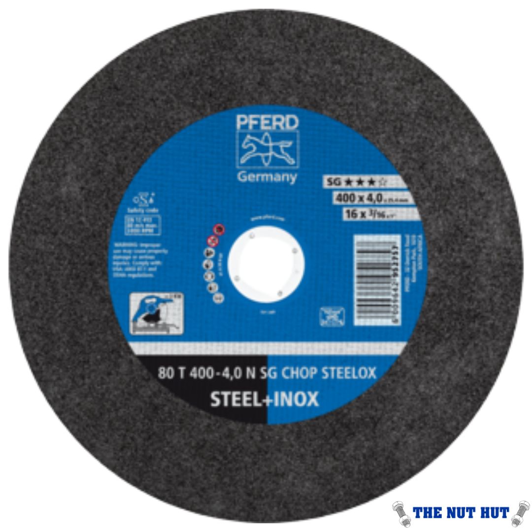 Cutting Disc 230 Steel Pferd A24 61728222 – The Nut Hut